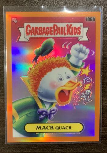 MACK Quack [Orange] #106b Prices | 2020 Garbage Pail Kids Chrome | GPK ...