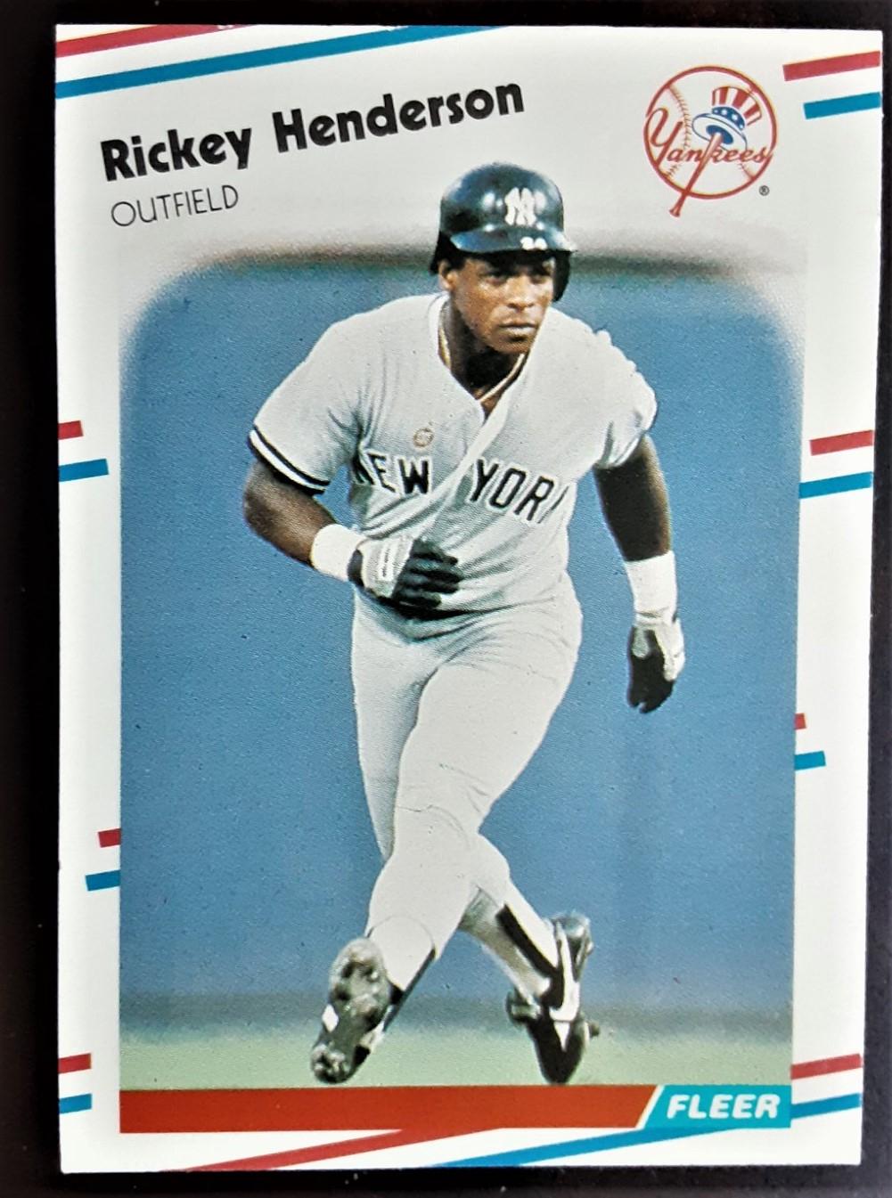 Rickey Henderson | Ungraded | 1988 Fleer