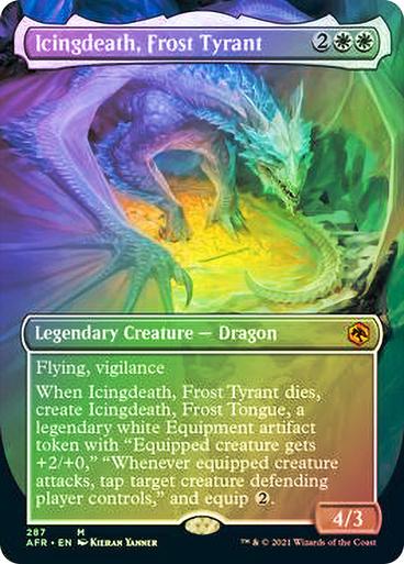 Icingdeath, Frost Tyrant [Extended Art Foil] Prices | Magic Adventures ...