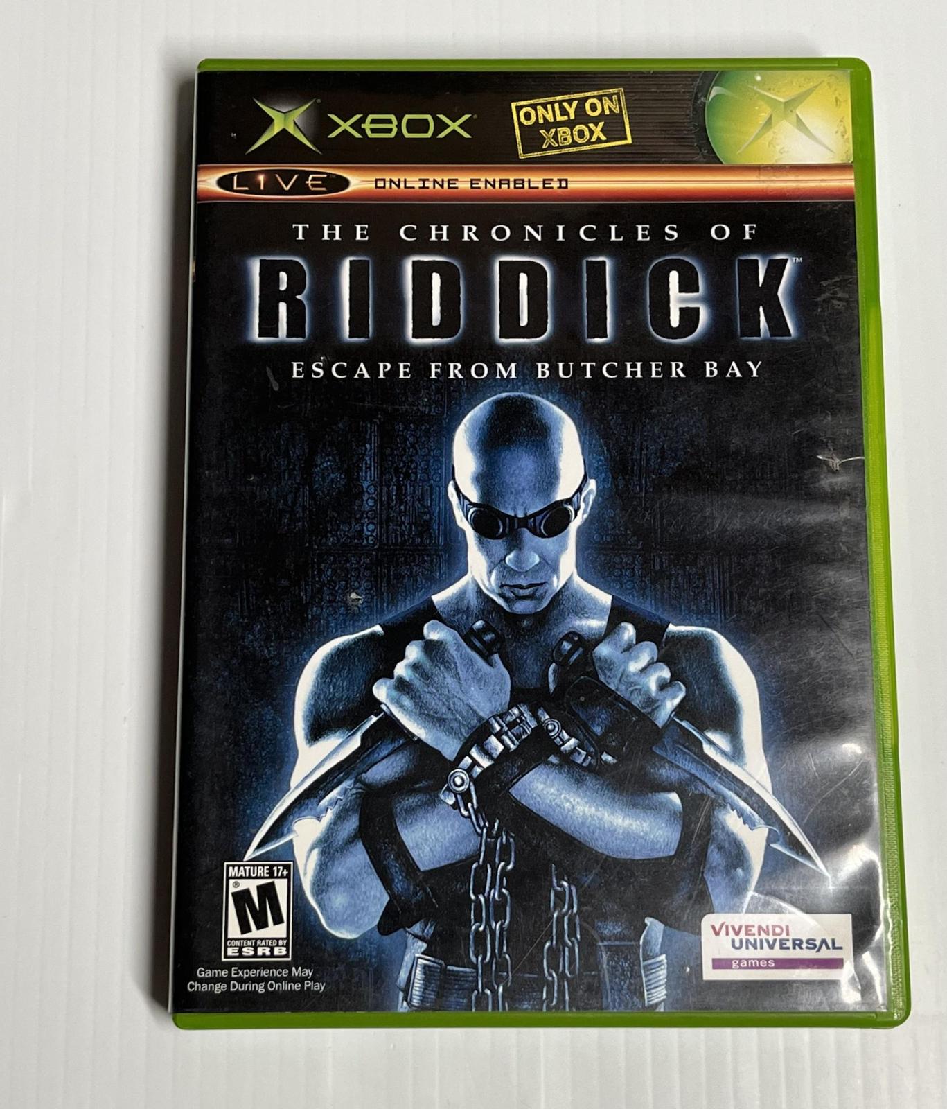 Chronicles of Riddick: Escape from Butcher Bay | Item, Box, and Manual ...