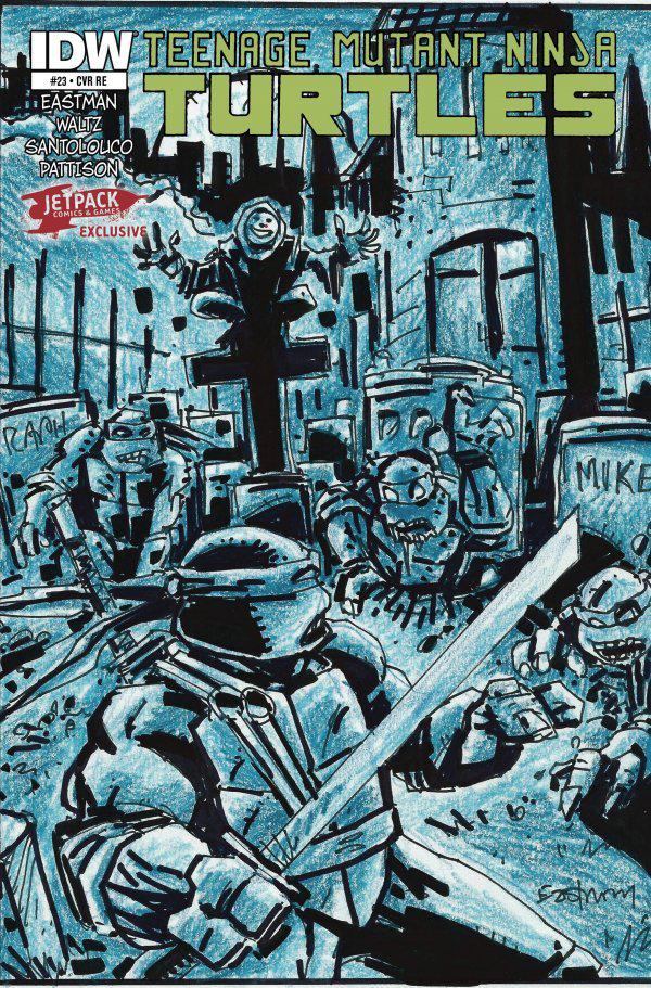 Teenage Mutant Ninja Turtles [Jetpack Eastman] #23 (2013) Prices ...