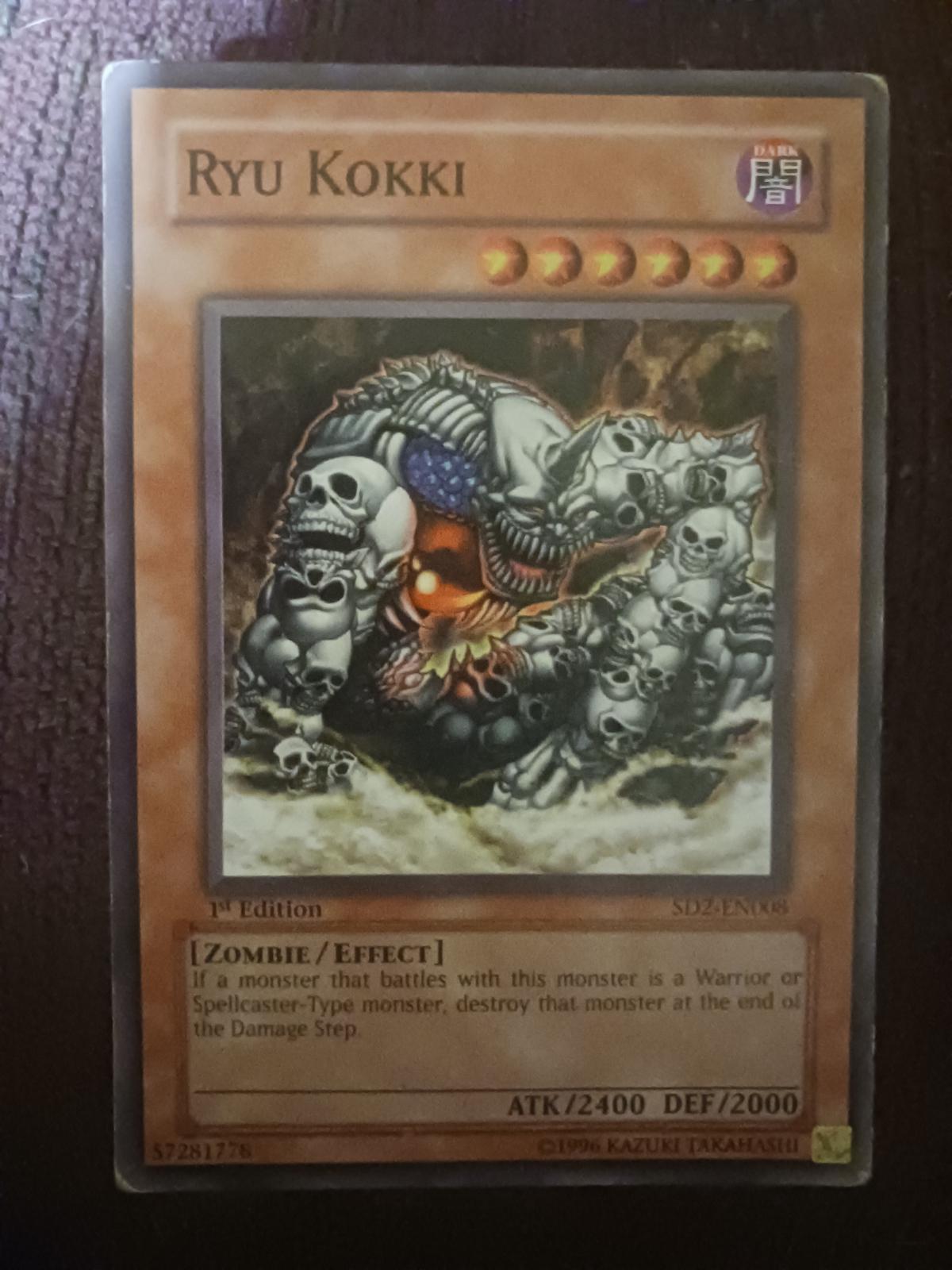 Ryu Kokki [1st Edition] | Ungraded | YuGiOh Structure Deck - Zombie Madness