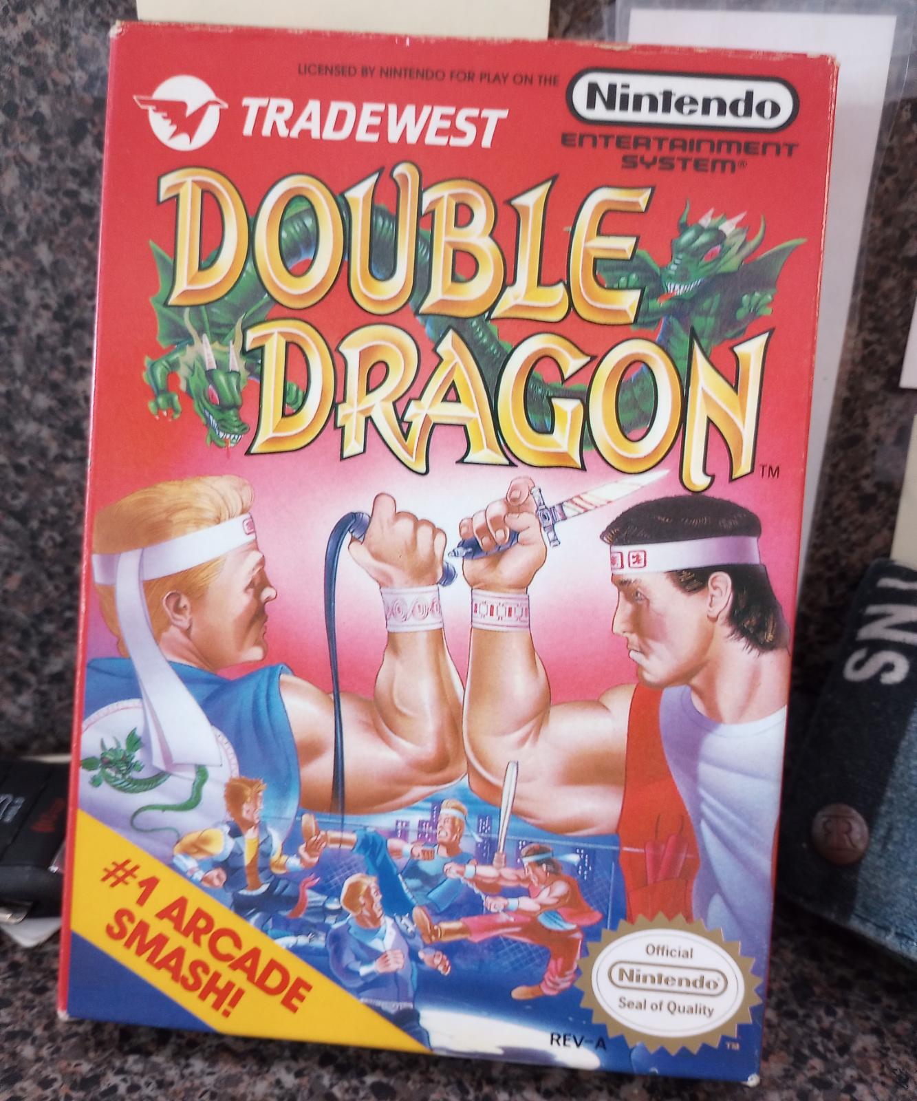 Double Dragon | Item, Box, and Manual | NES