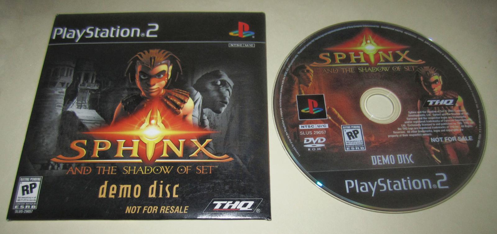 Sphinx and the Shadow of Set [Demo Disc] Prices Playstation 2 | Compare ...