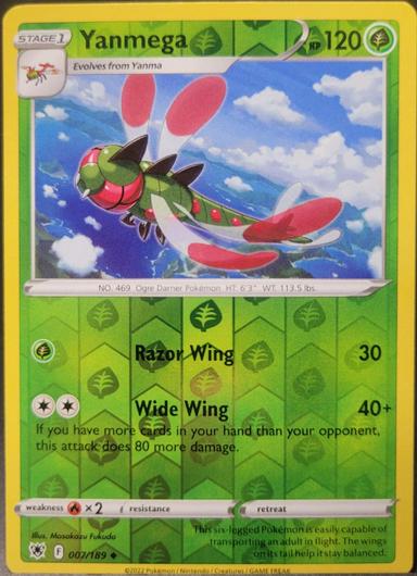 Yanmega [Reverse Holo] | Ungraded | Pokemon Astral Radiance
