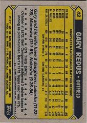 Gary Redus #42 Prices | 1987 Topps | Baseball Cards