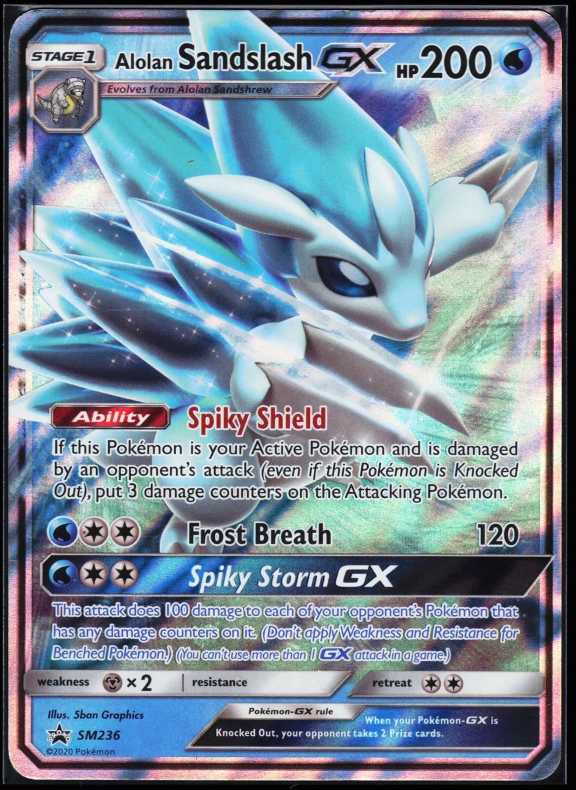 Alolan Sandslash GX #SM236 Prices | Pokemon Promo | Pokemon Cards