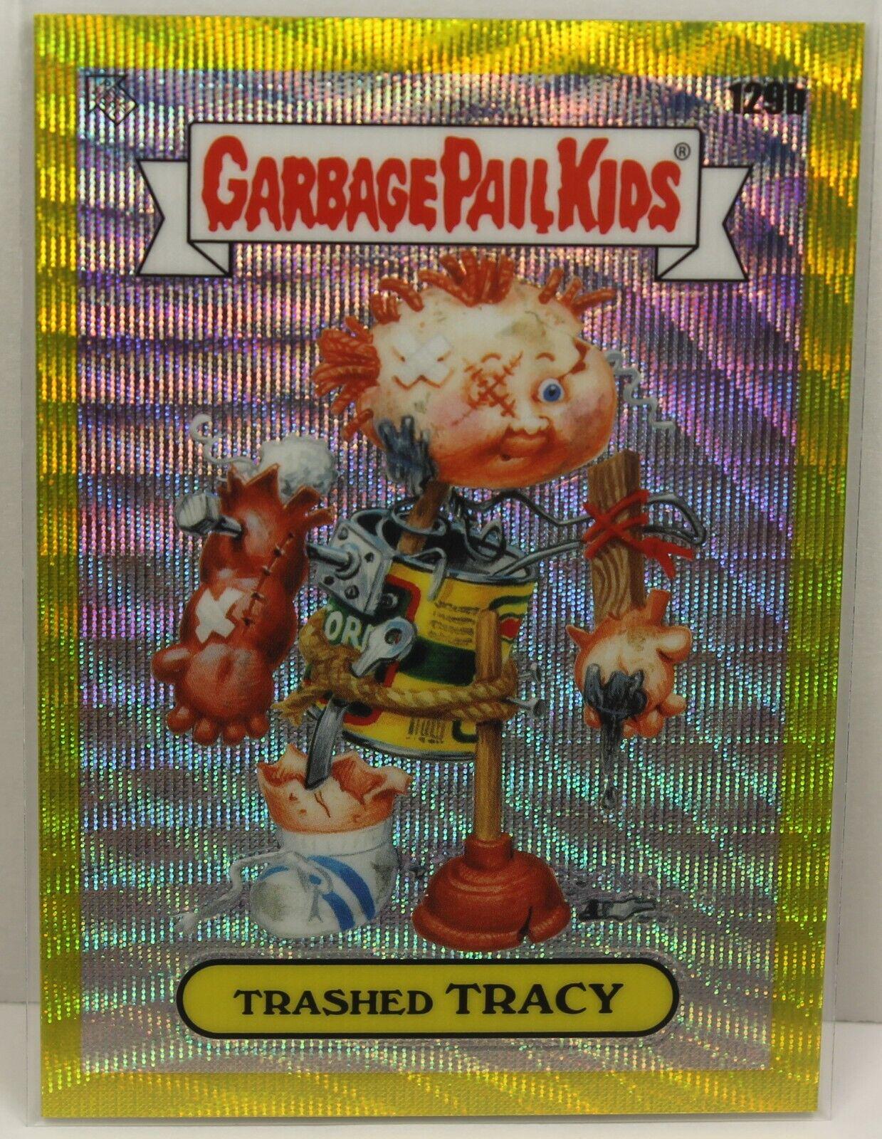 TRASHED TRACY [Yellow Wave] #129b Prices | 2021 Garbage Pail Kids ...