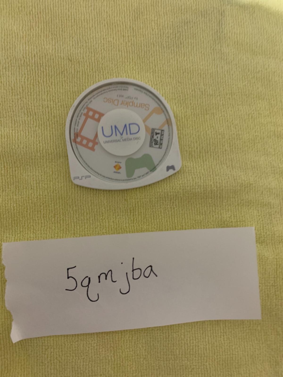 Sampler Disc: Volume 1 | Item only | PSP