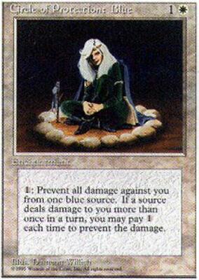 Circle of Protection: Blue Prices | Magic 4th Edition | Magic Cards