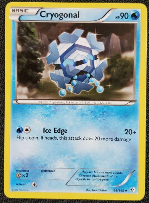 Cryogonal #46 Prices | Pokemon Boundaries Crossed | Pokemon Cards