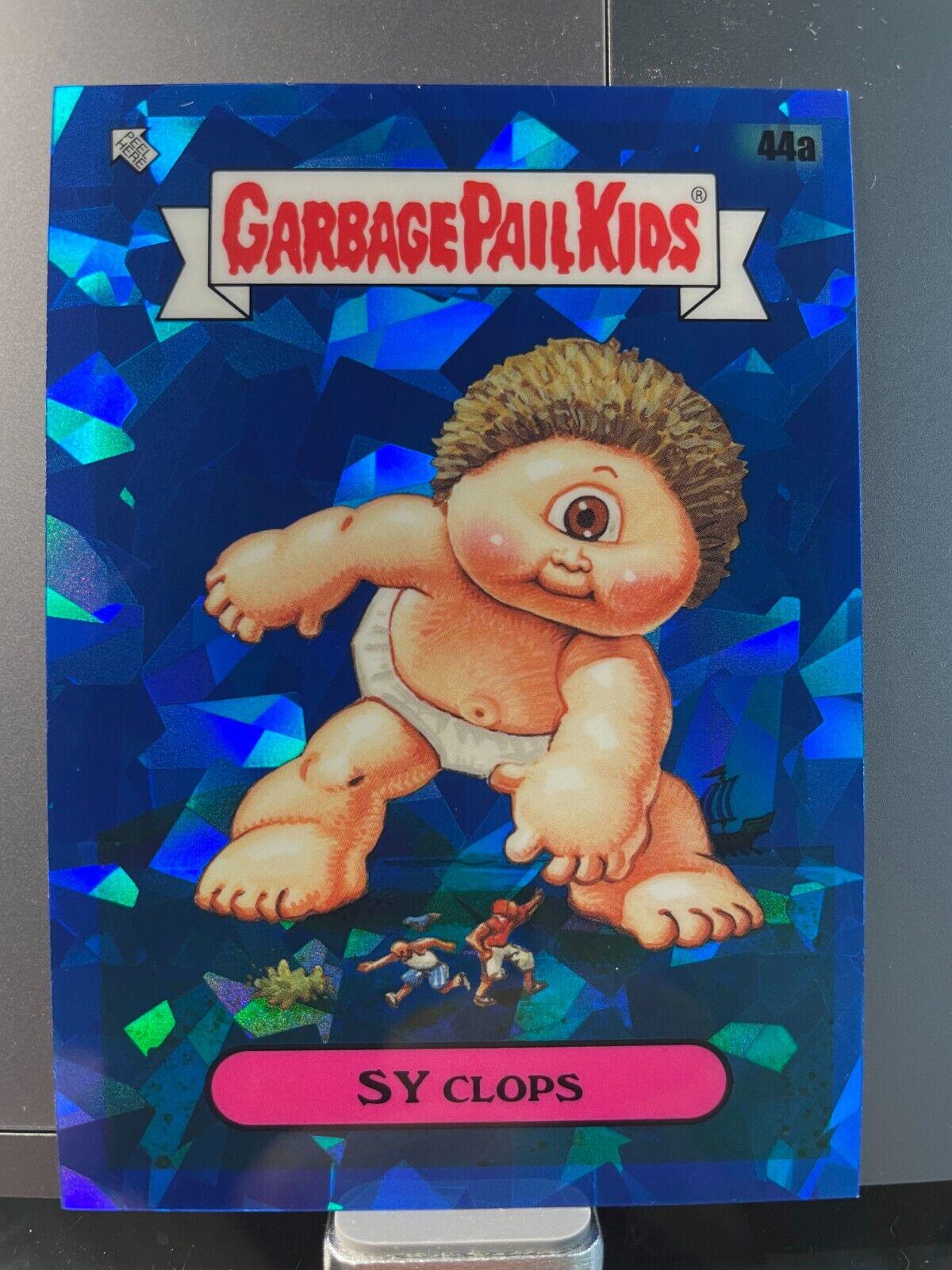 SY Clops [Teal] #44a Prices | Garbage Pail Kids 2020 Sapphire | GPK Cards