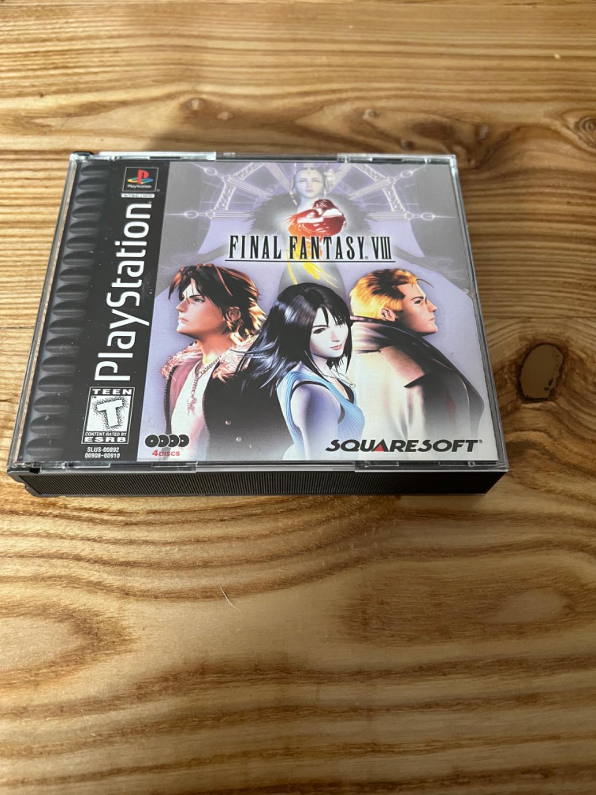 Final Fantasy VIII | Item, Box, and Manual | Playstation