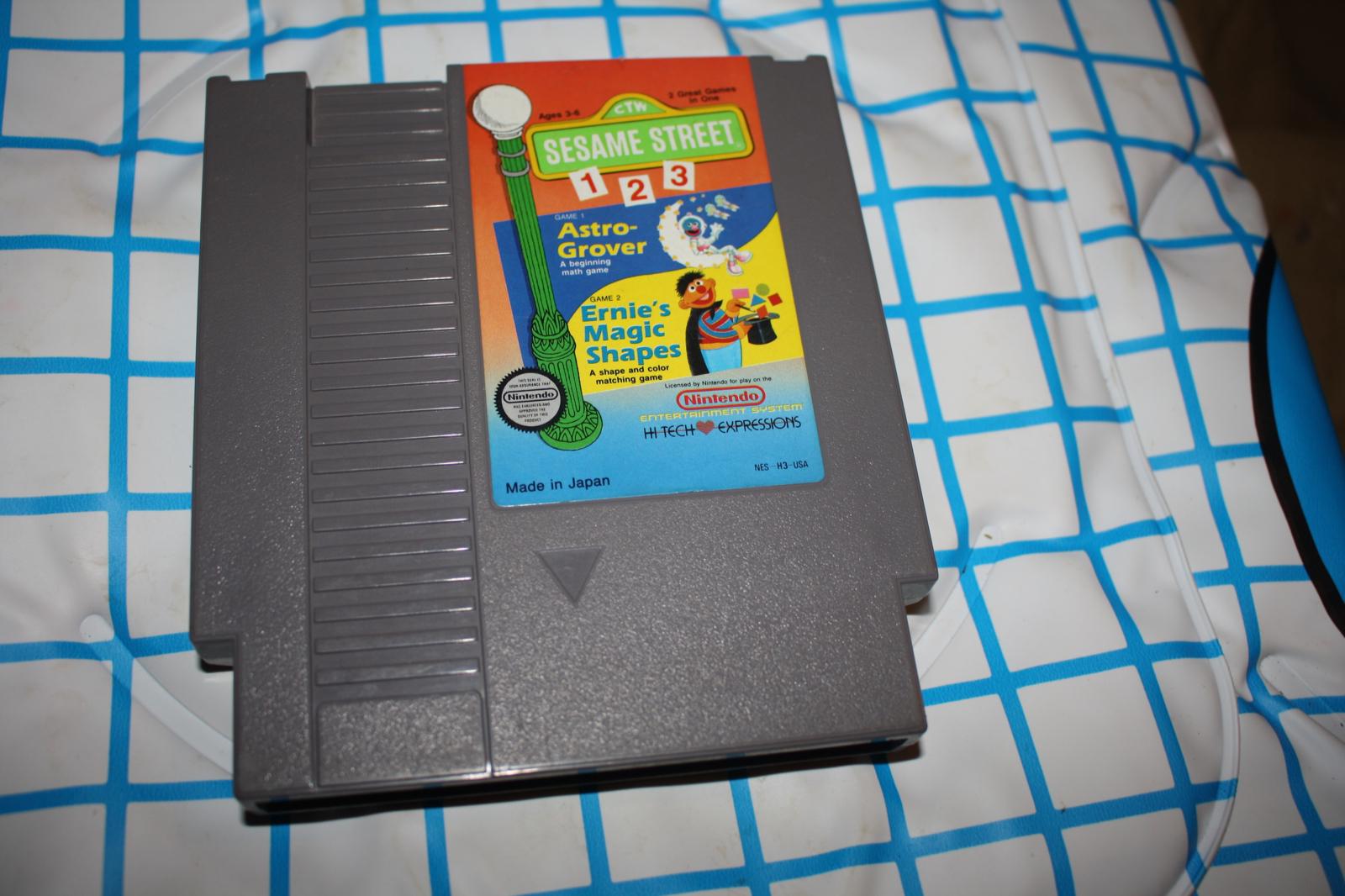 Sesame Street 123 | Item only | NES