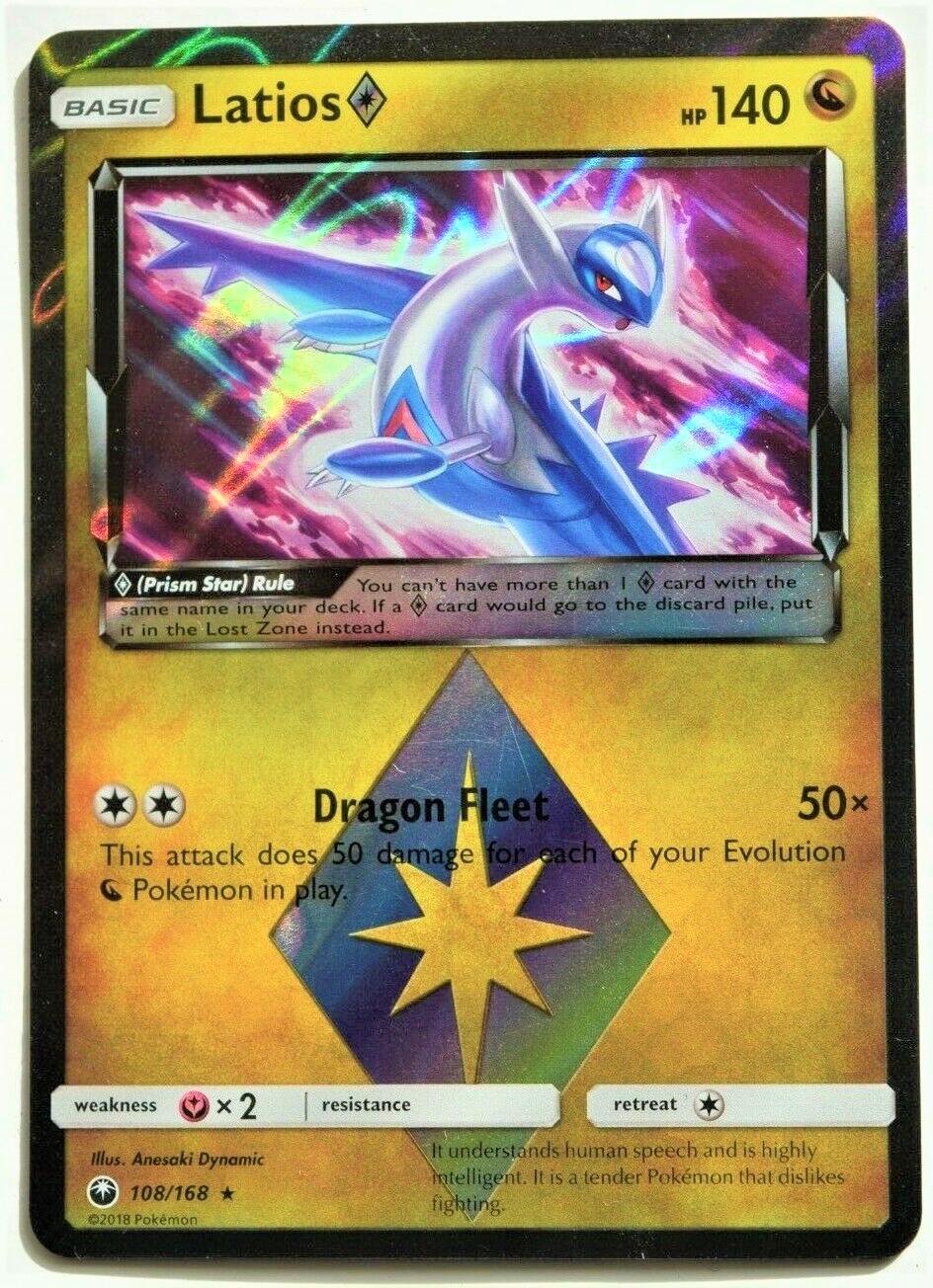 Latios Prism Star #108 Prices | Pokemon Celestial Storm | Pokemon Cards