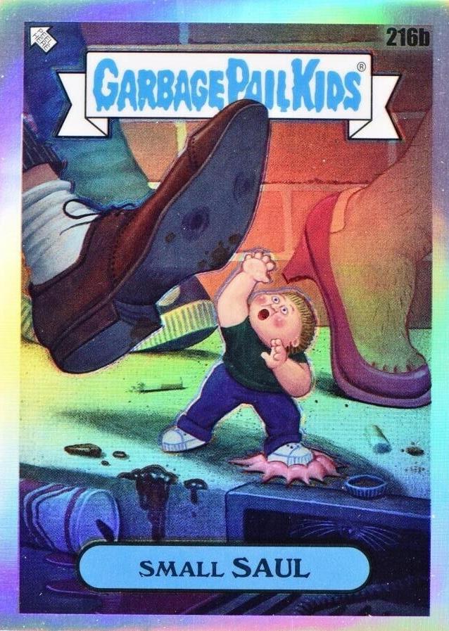 Small SAUL [Refractor] #216b Prices | 2023 Garbage Pail Kids Chrome ...