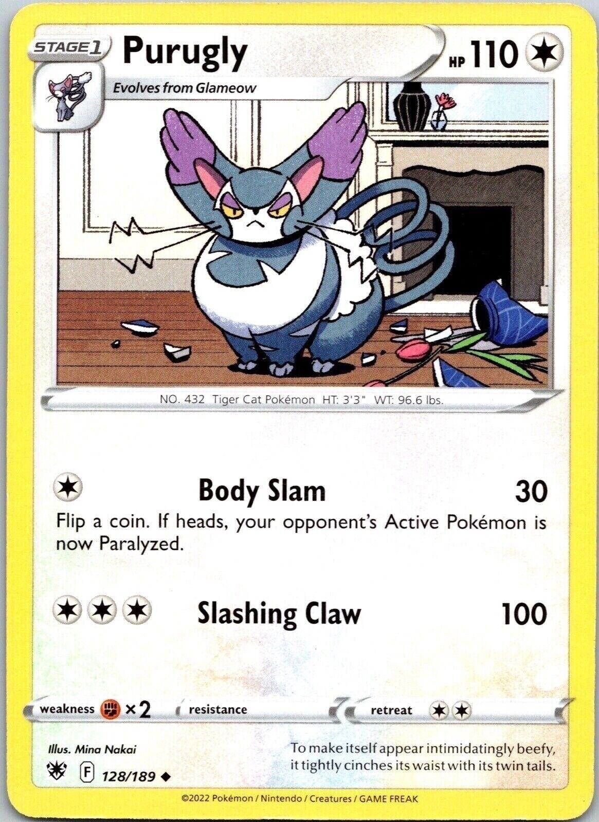 Purugly #128 Prices | Pokemon Astral Radiance | Pokemon Cards