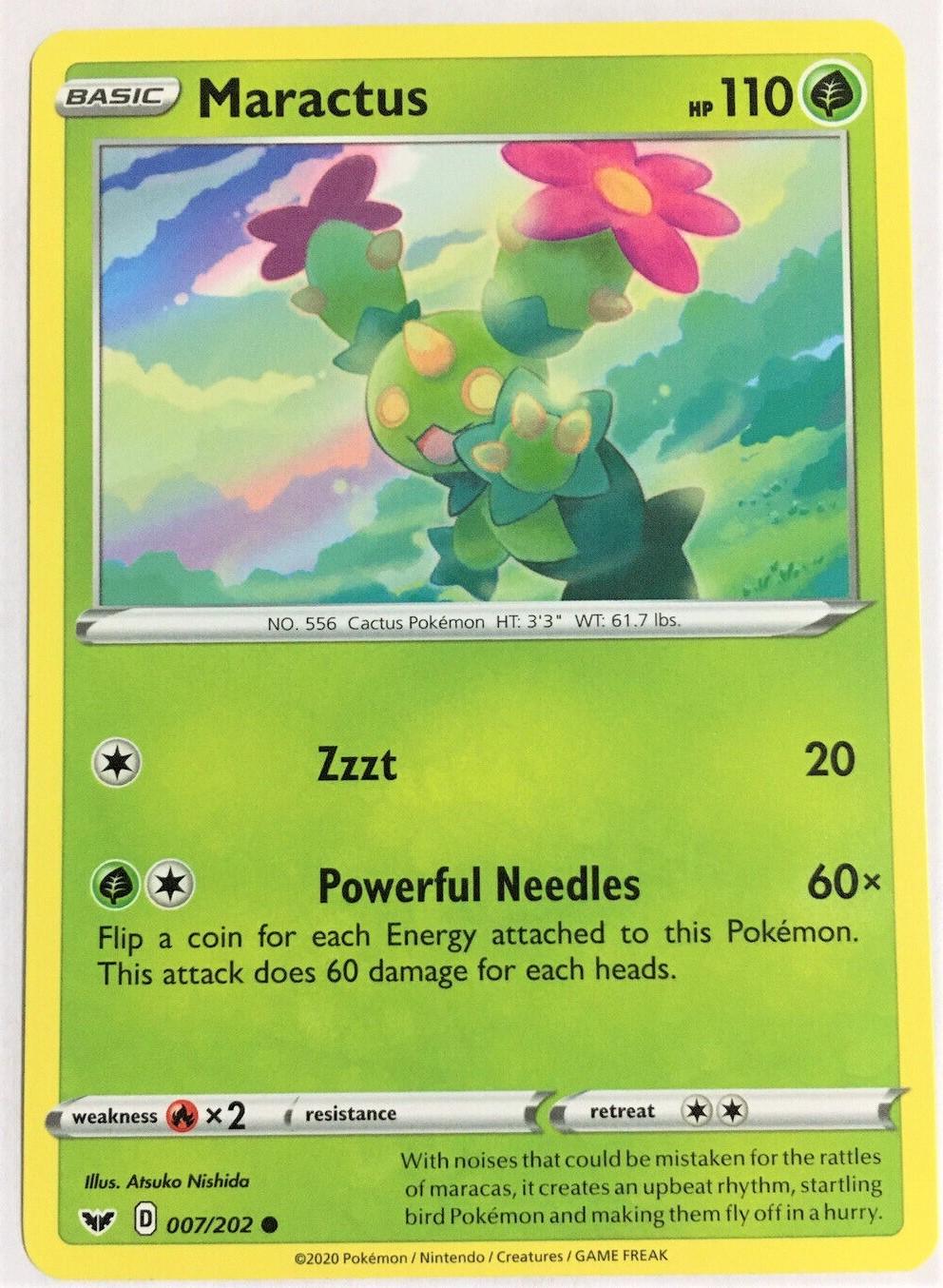 Maractus #7 Prices | Pokemon Sword & Shield | Pokemon Cards