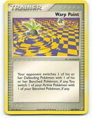 Warp Point #84 Prices | Pokemon Crystal Guardians | Pokemon Cards