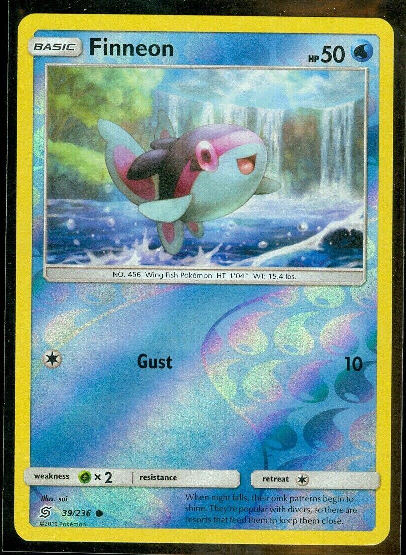 Finneon [Reverse Holo] #39 Prices | Pokemon Unified Minds | Pokemon Cards