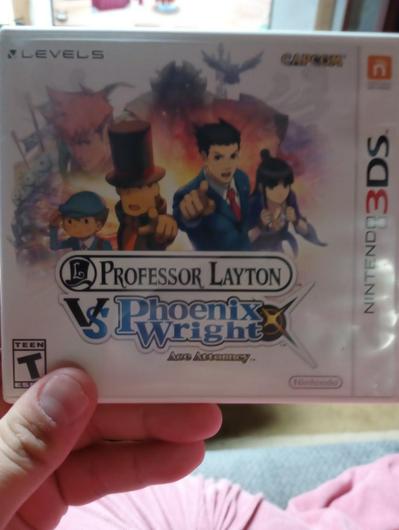 Professor Layton vs. Phoenix Wright: Ace Attorney | Item, Box, and Manual | Nintendo 3DS