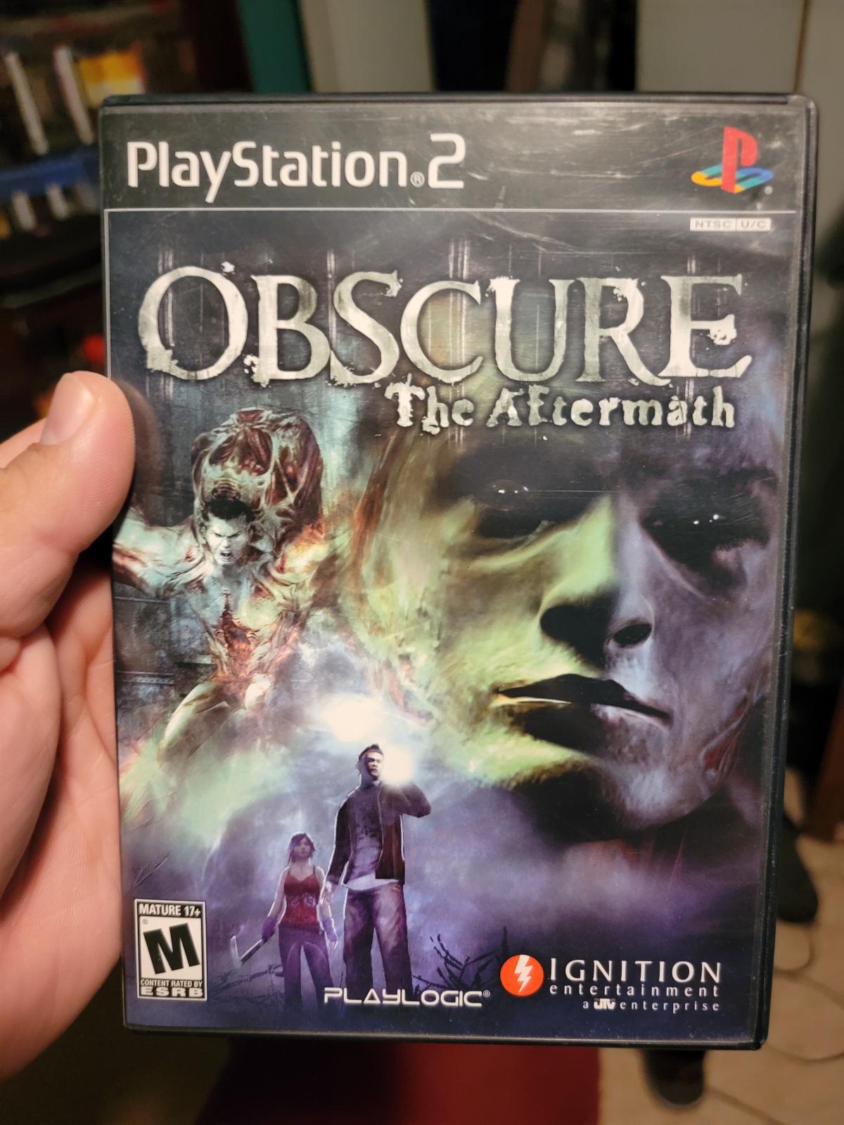 Obscure The Aftermath | Item, Box, and Manual | Playstation 2