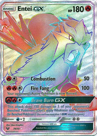 Entei GX #74 Prices | Pokemon Shining Legends | Pokemon Cards