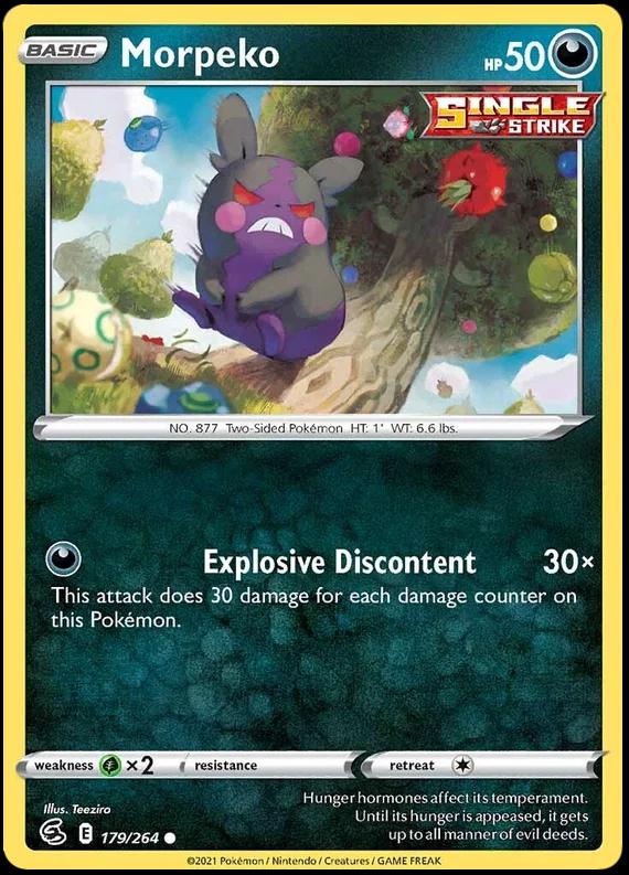 Morpeko #179 Prices | Pokemon Fusion Strike | Pokemon Cards