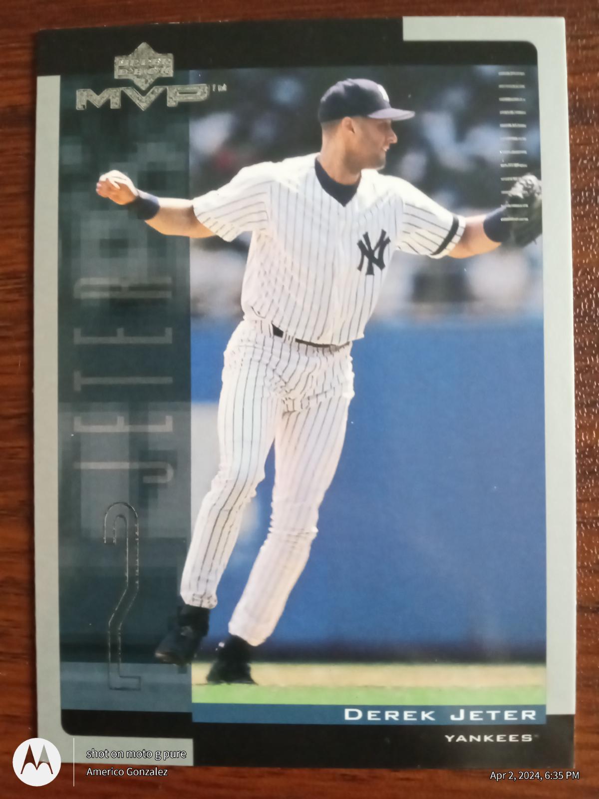 Derek Jeter | Ungraded | 2001 Upper Deck MVP