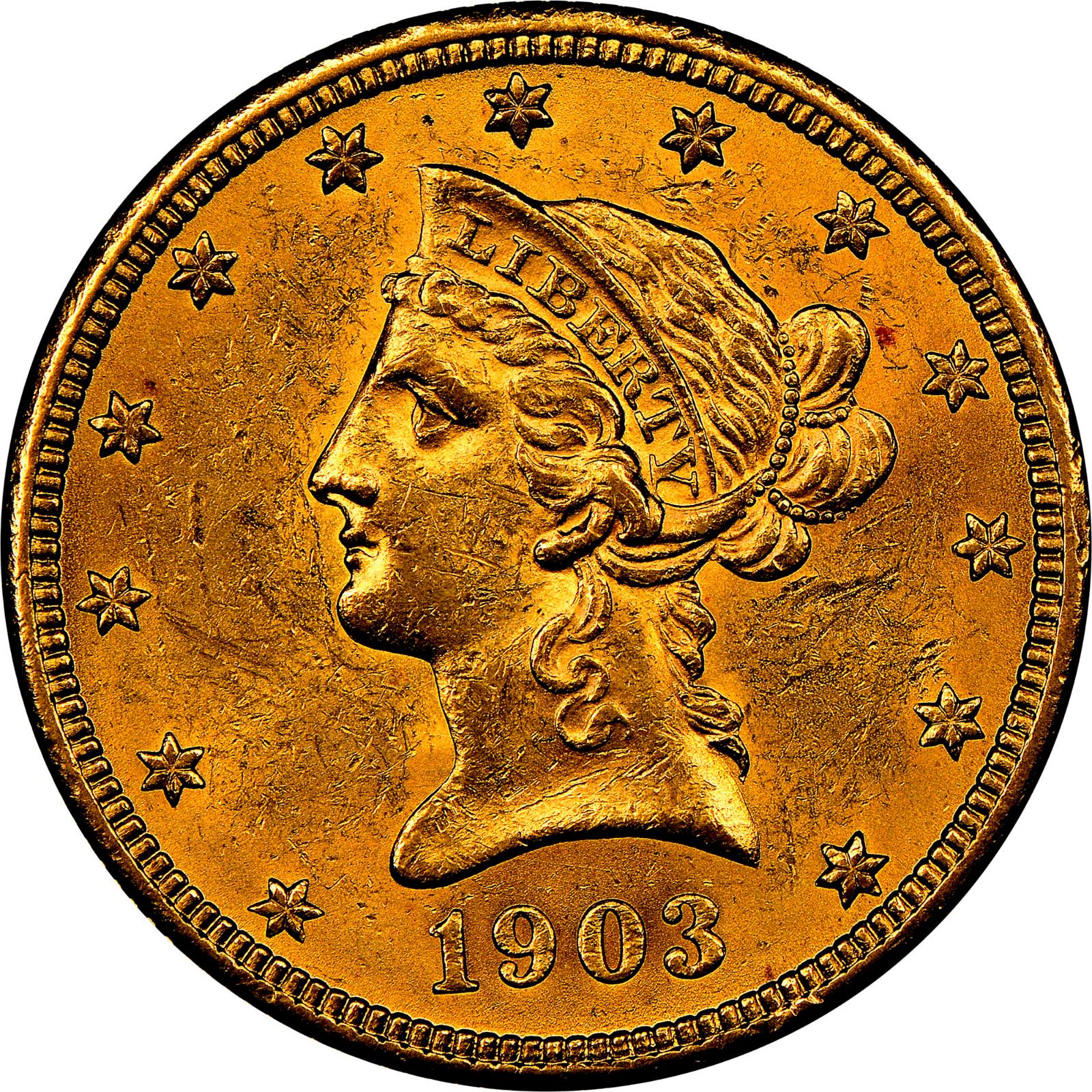 1903 S Liberty Head Gold Double Eagle Prices | Ungraded, NGC, PCGS Values