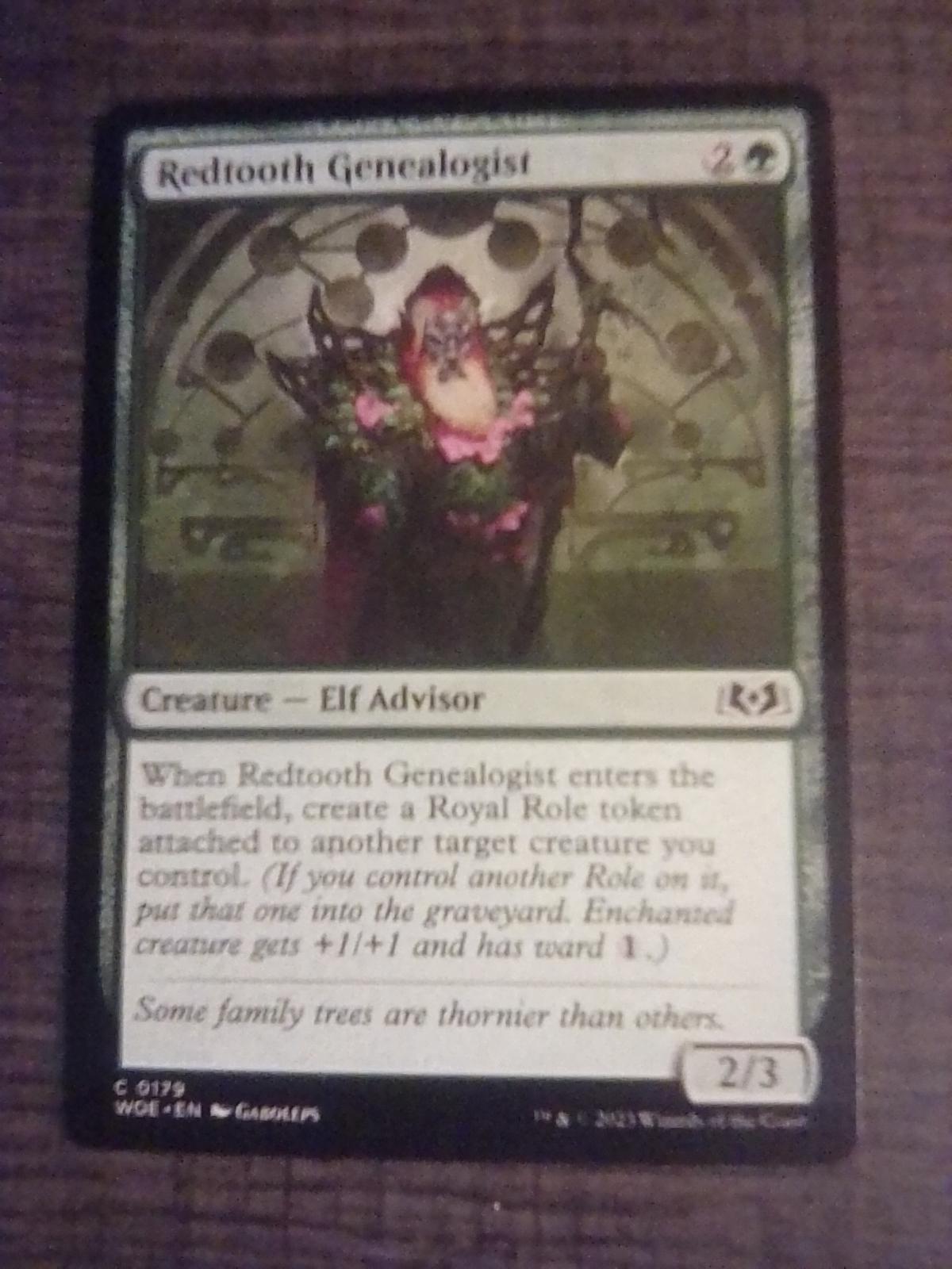 Redtooth Genealogist #179 Prices | Magic Wilds of Eldraine | Magic Cards