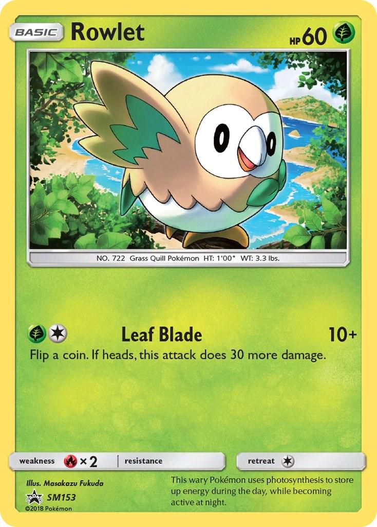 Rowlet #SM153 Prices | Pokemon Promo | Pokemon Cards