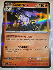 Chandelure #38 Prices | Pokemon Twilight Masquerade | Pokemon Cards