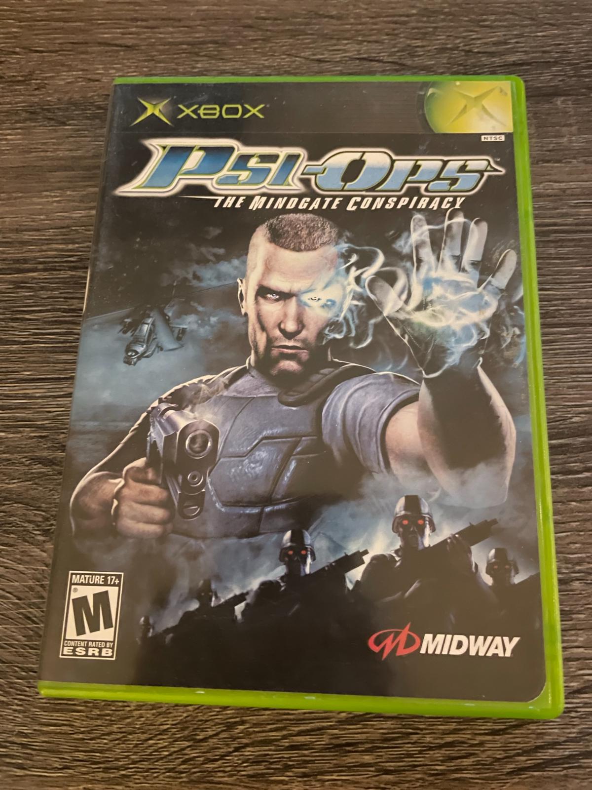Psi-Ops Mindgate Conspiracy | Item, Box, and Manual | Xbox