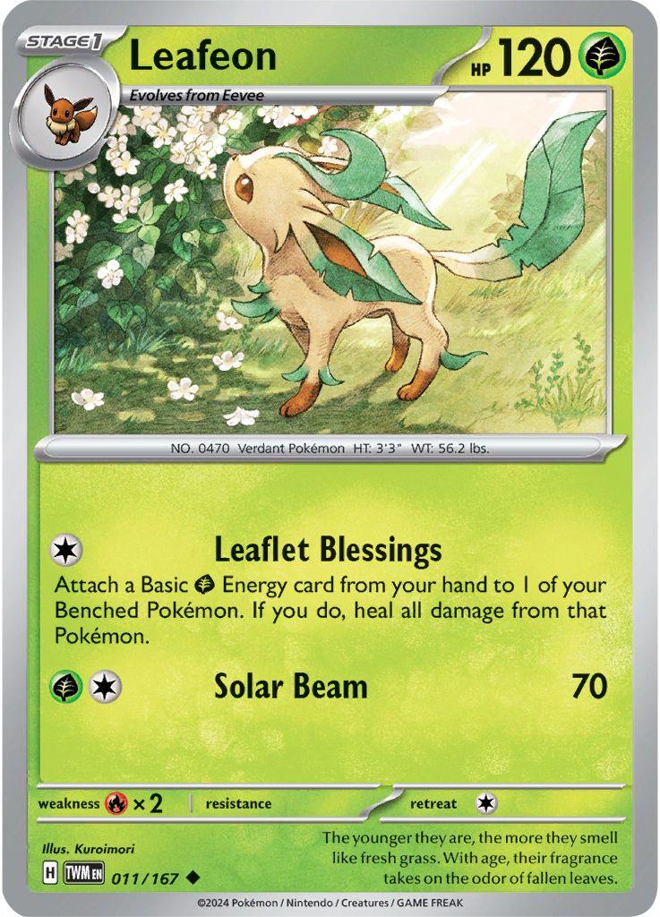 Leafeon #11 Prices | Pokemon Twilight Masquerade | Pokemon Cards