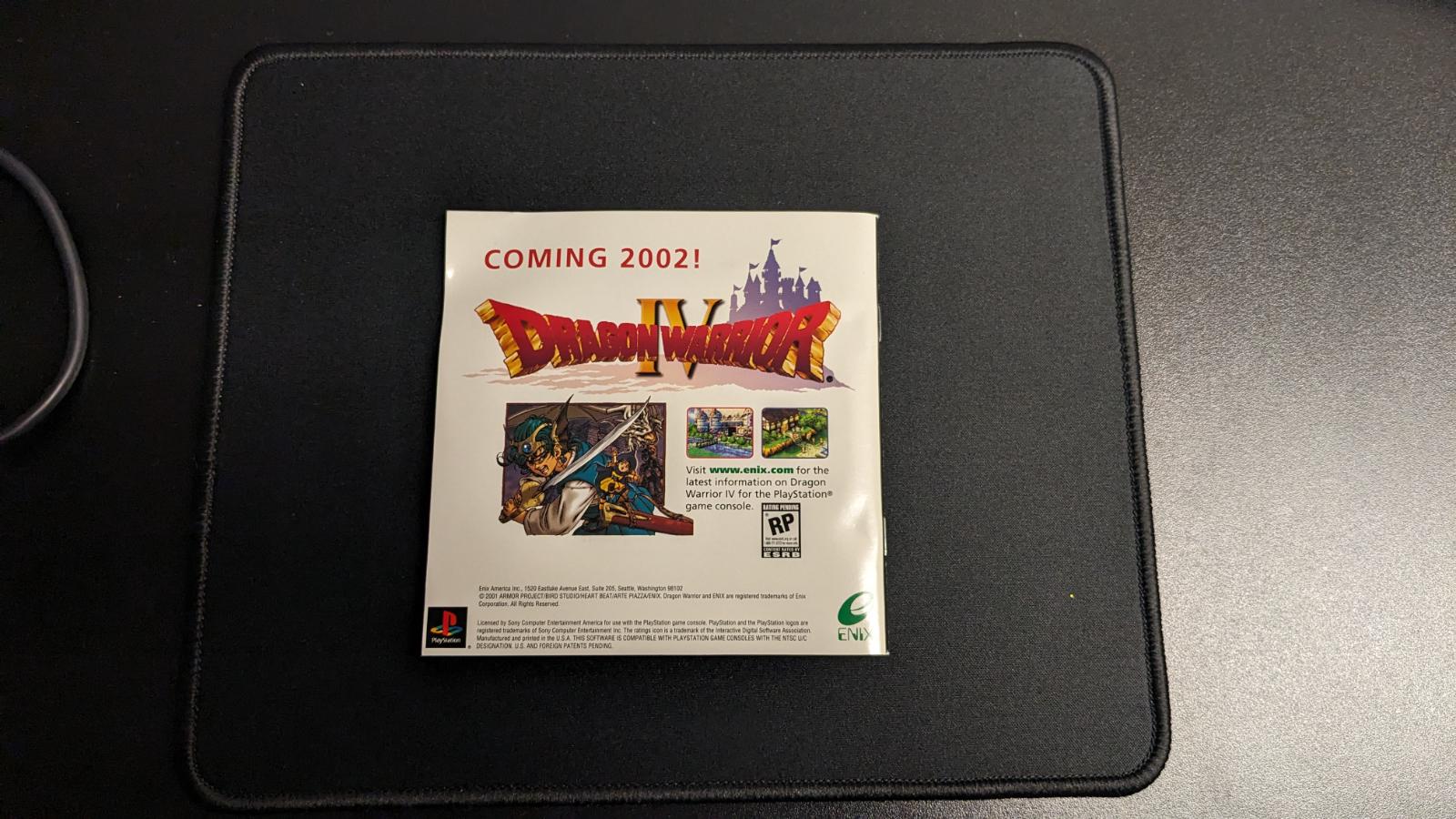 Dragon Warrior 7 | Item, Box, and Manual | Playstation