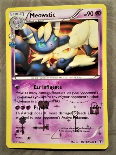 Meowstic #RC15 Prices | Pokemon Generations | Pokemon Cards