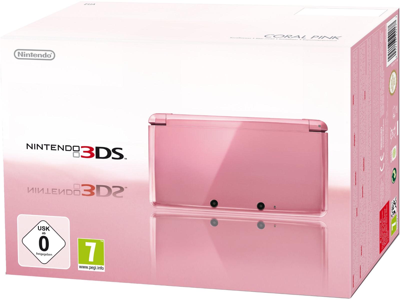 Nintendo 3DS Coral Pink Prices PAL Nintendo 3DS | Compare Loose, CIB ...