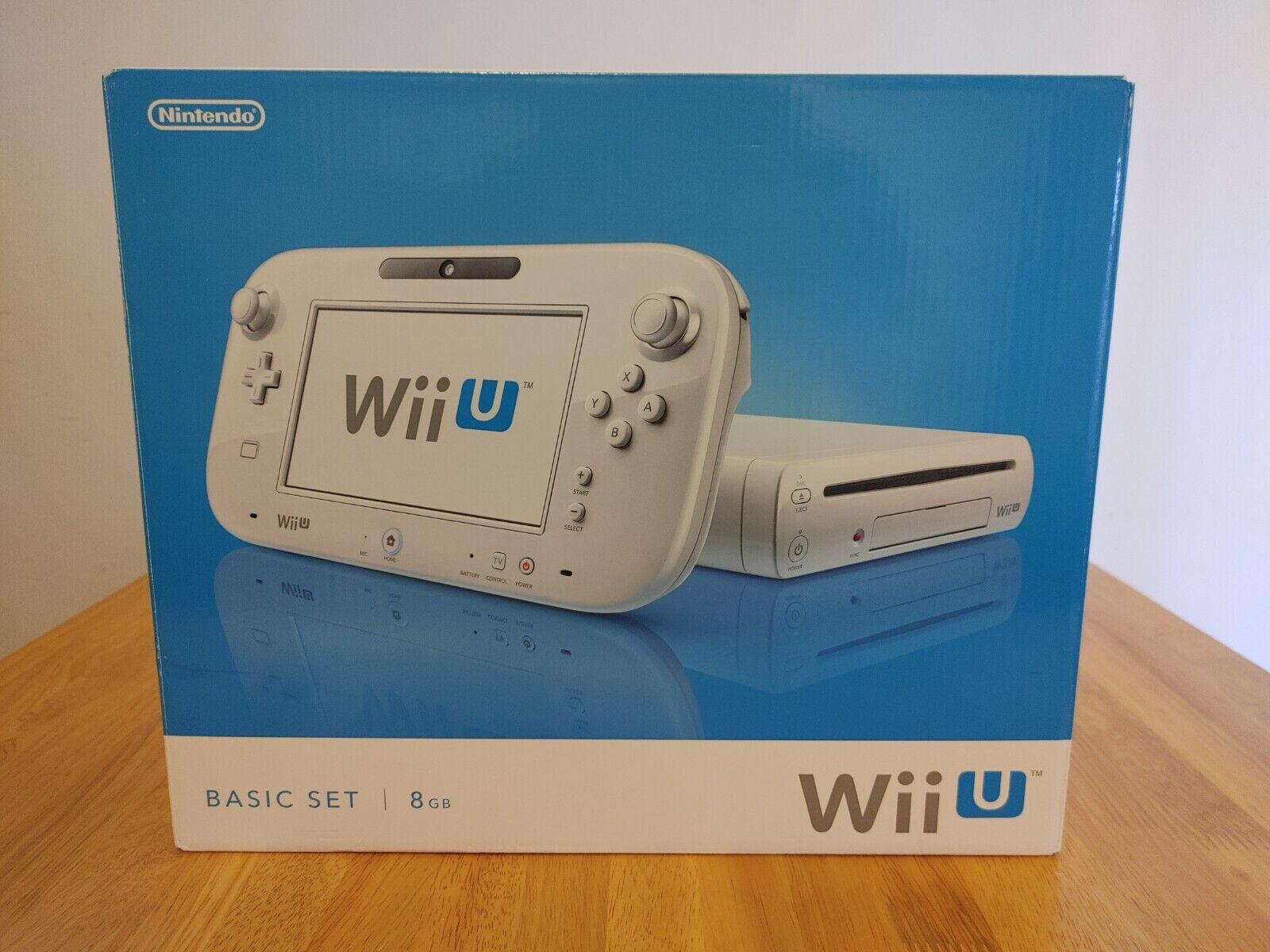 Wii U Console Basic White 8GB Prices Wii U | Compare Loose, CIB & New ...