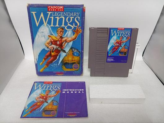 Legendary Wings | Item, Box, and Manual | NES