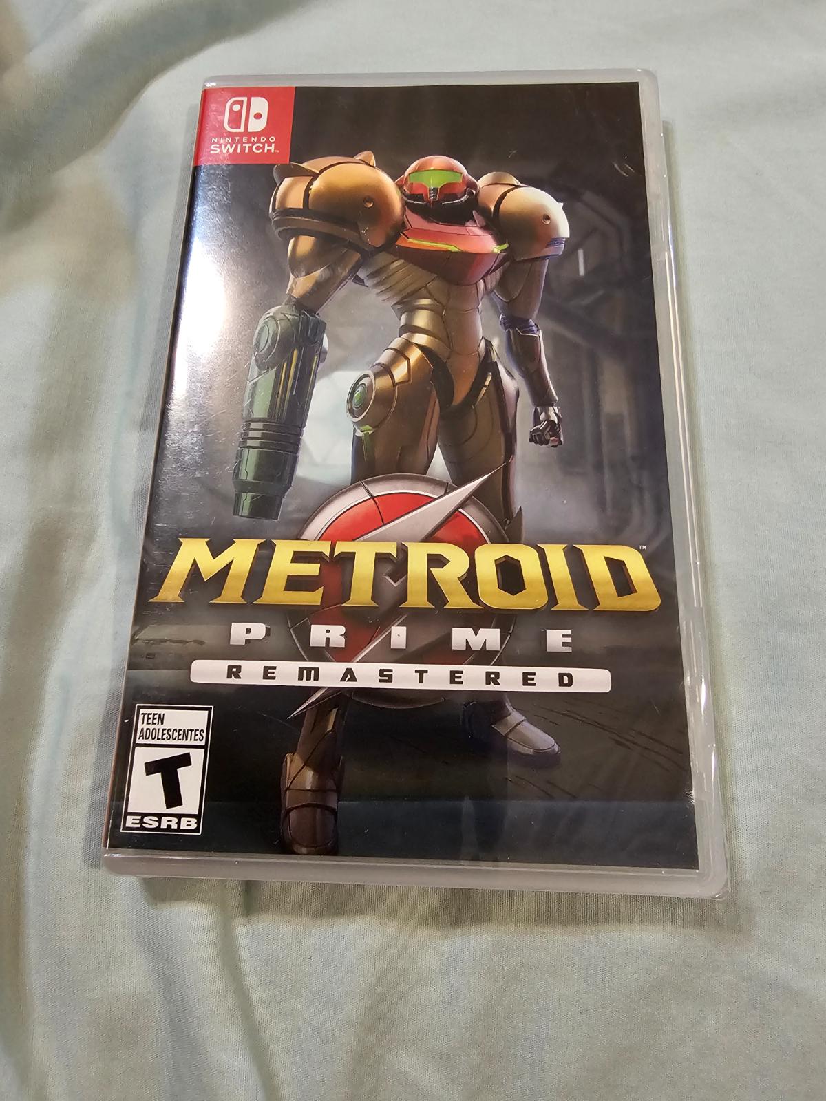 Metroid Prime Remastered | New Item, Box, and Manual | Nintendo Switch
