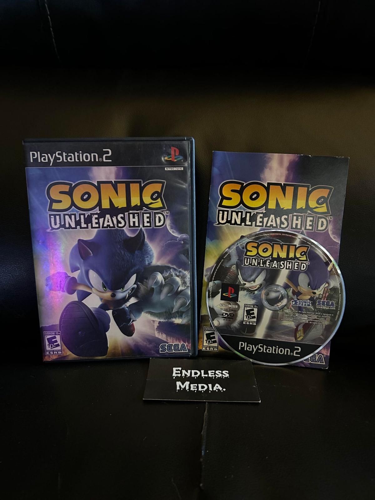 Sonic Unleashed | Item, Box, and Manual | Playstation 2