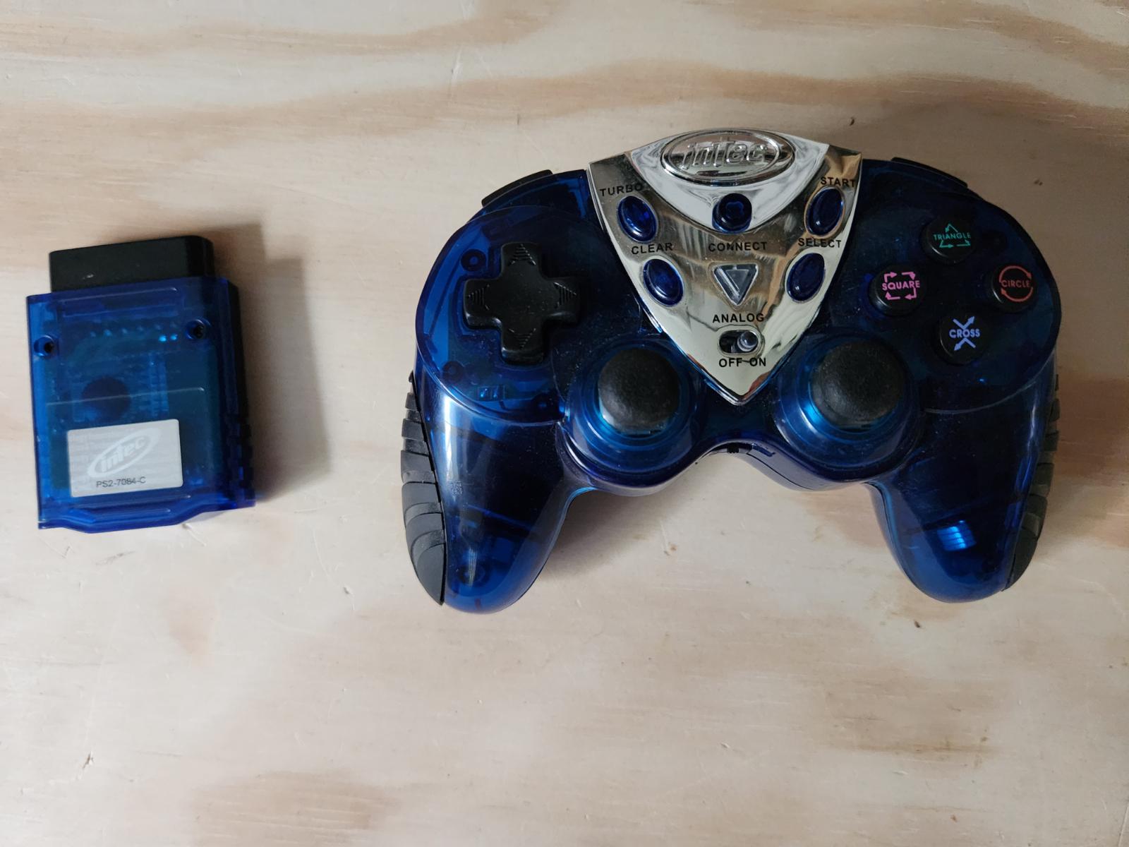 Intec Blue Wireless Controller Precios Playstation 2 | Compara precios ...