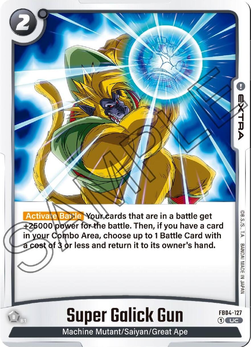 Super Galick Gun FB04-127 Prices | Dragon Ball Fusion World Ultra Limit ...