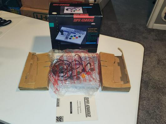 Super Advantage Controller | Item, Box, and Manual | Super Nintendo