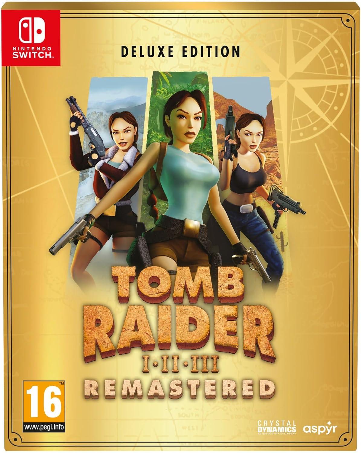 Tomb Raider I-III Remastered [Deluxe Edition] Prices PAL Nintendo ...