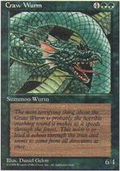 Craw Wurm Prices | Magic 4th Edition | Magic Cards