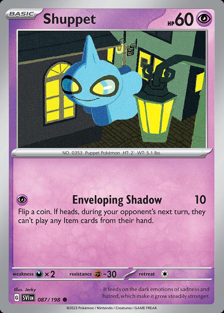 Shuppet #87 Prices | Pokemon Scarlet & Violet | Pokemon Cards
