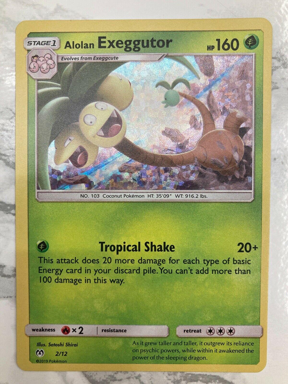 Alolan Exeggutor #2 Prices | Pokemon McDonalds 2019 | Pokemon Cards