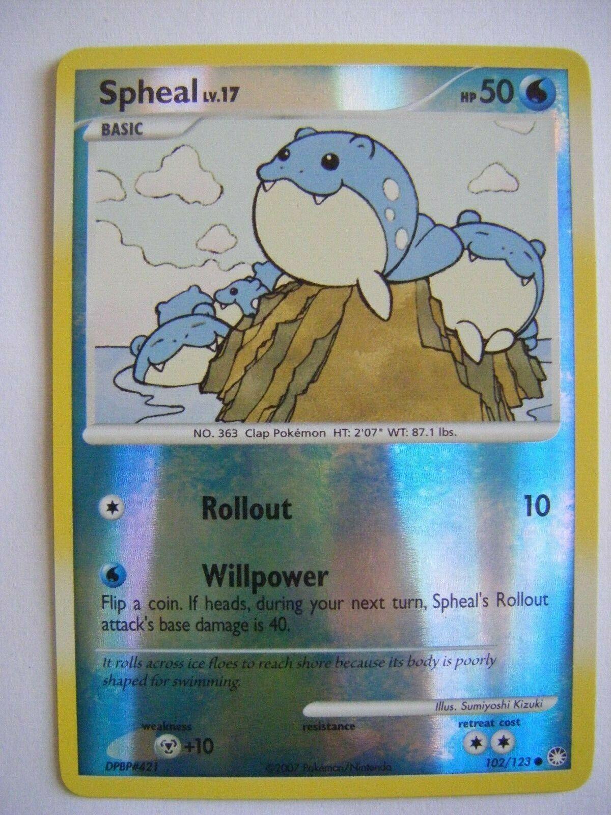 Spheal [Reverse Holo] #102 Prices | Pokemon Mysterious Treasures ...